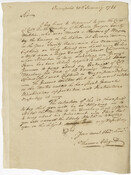 Letter from Thomas Clagett to Mordecai Gist – Maryland Center for ...